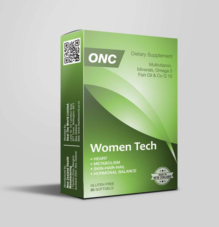 ONC WOMEN TECH CAPSULES – Heal The World New Zealand