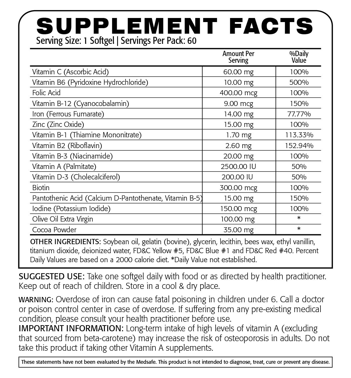 Centrovital Iron Complex – Heal The World New Zealand